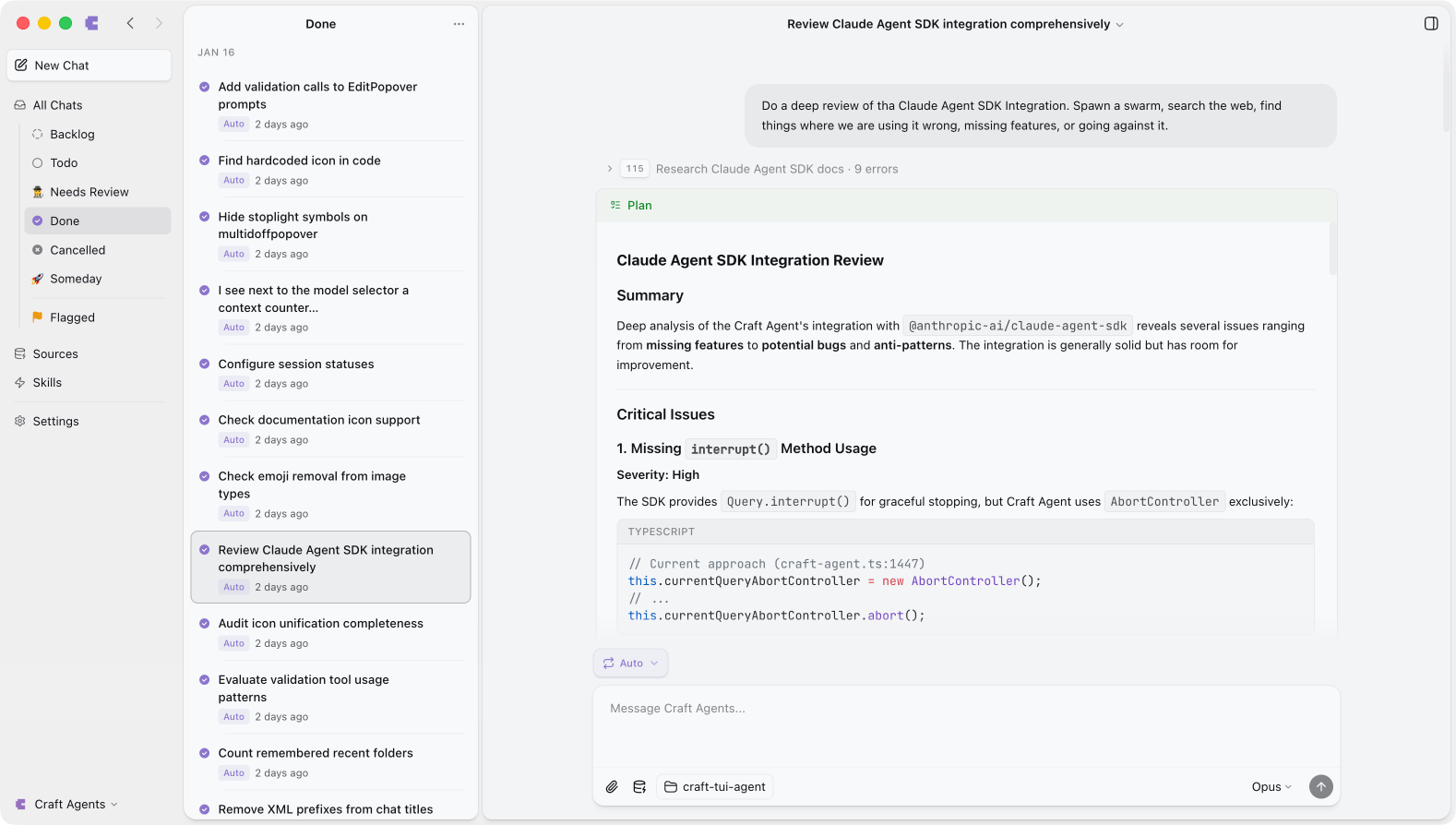 Craft Agents - The Open Source Agent Interface